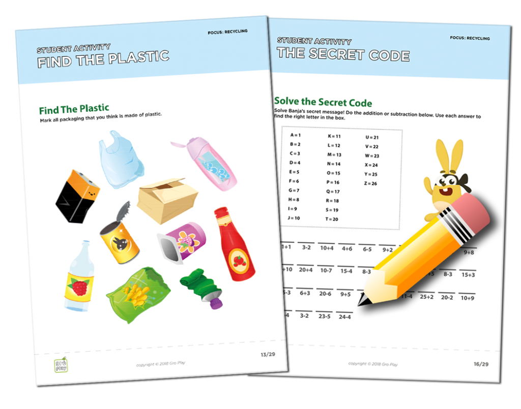 Recycling School Kit | Gro Play - Playing to change the world